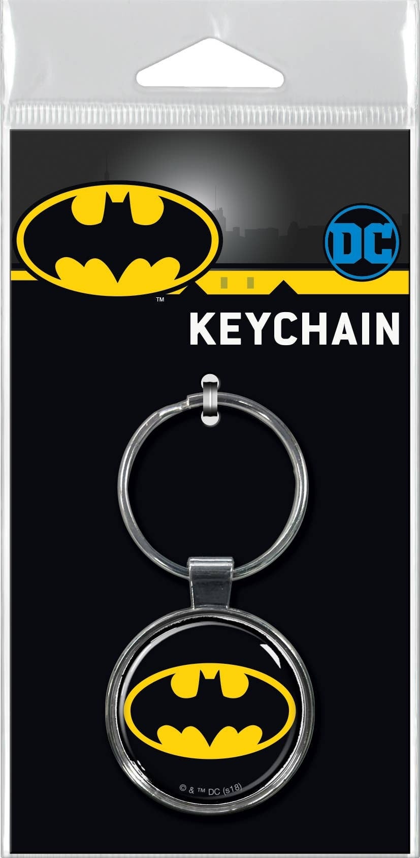 DC Comics Batman Logo Keychains | Danielle Rose and Co, LLC